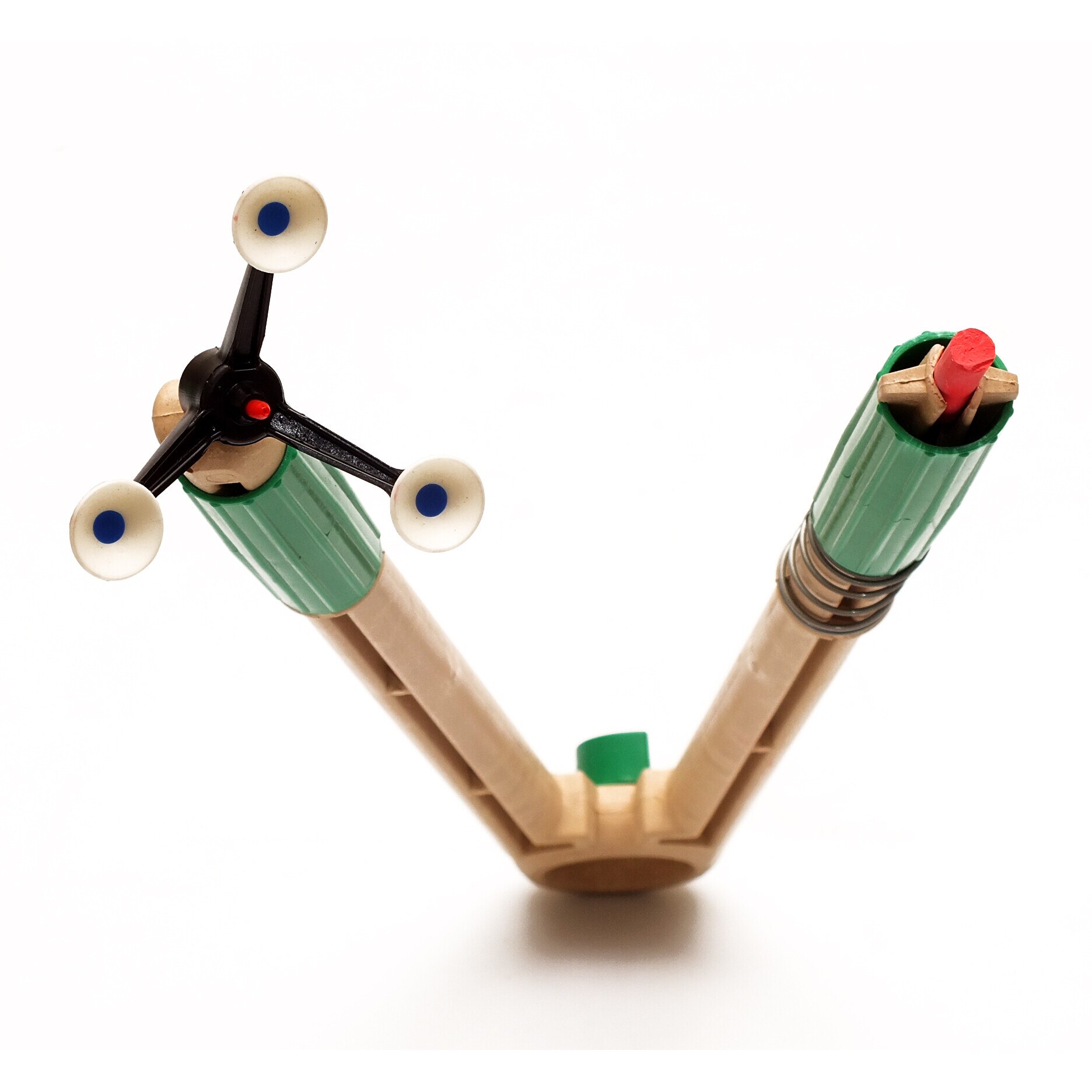 Compas cu ventuza, lemn reciclat - eMAG.ro