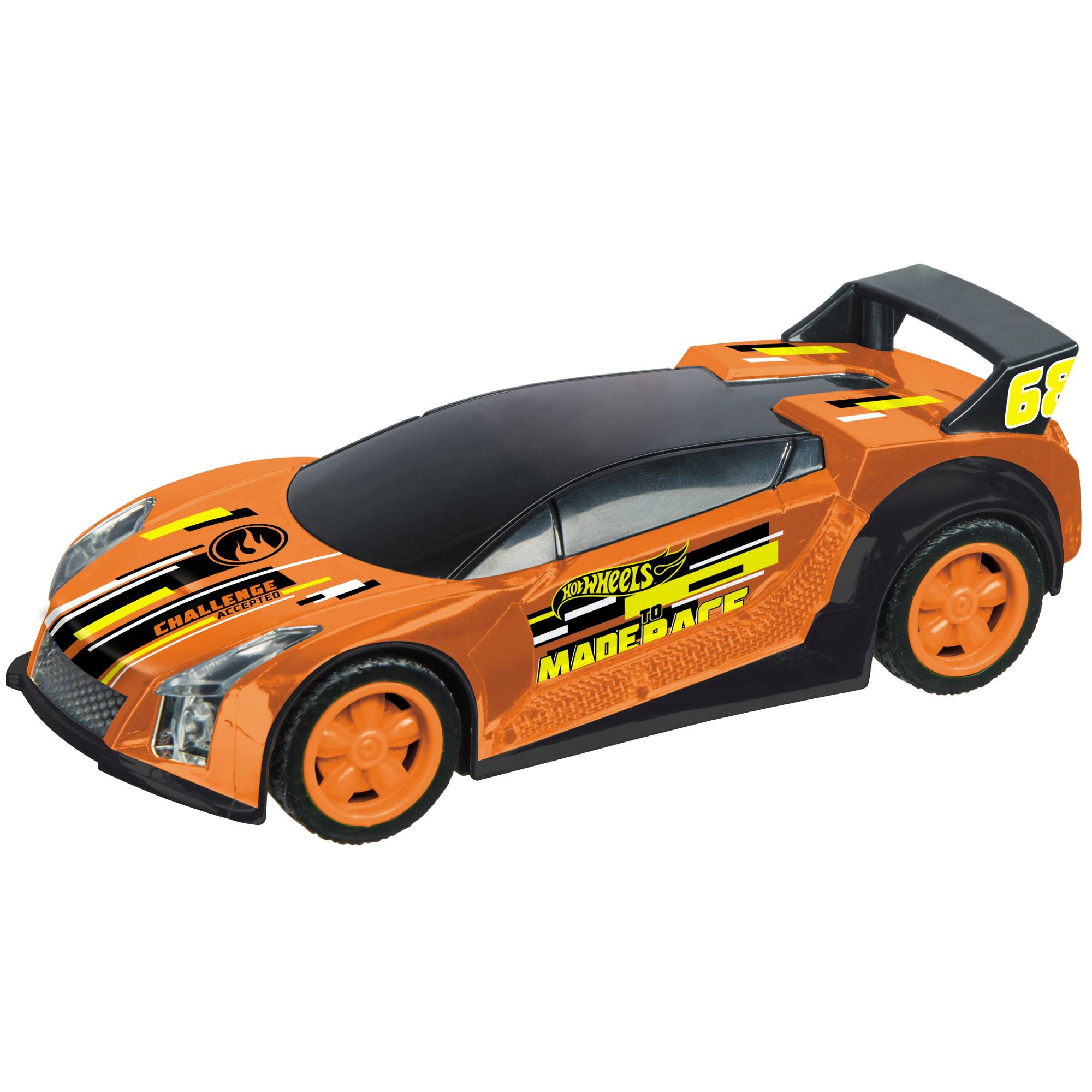 Количка Hot Wheels Mighty Speeders - Quick N'Sick, Оранжев - eMAG.bg
