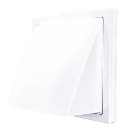 Grila exterioara protectie ploaie diametru 125 mm 190x190 mm - eMAG.ro