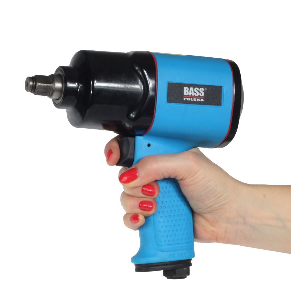 Cheie pneumatica cu impact Bass BS-4301, 200-1550 Nm, 1/2", 7000 rpm ...