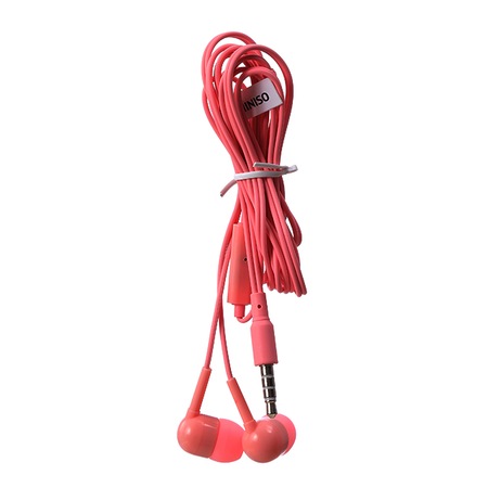 Casti audio in ear Miniso, roz - eMAG.ro