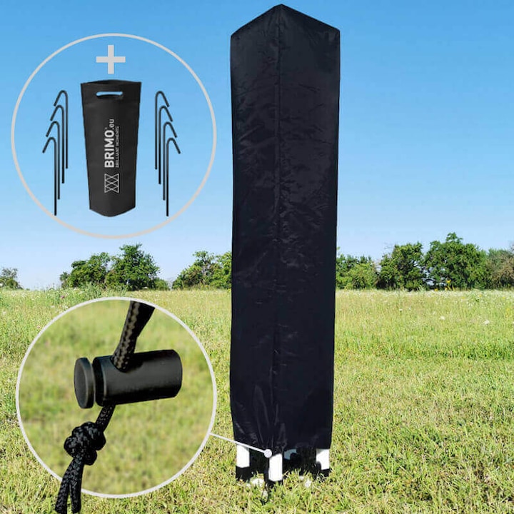 Cort pliabil 2x2m Alb fara pereti laterali - eMAG.ro