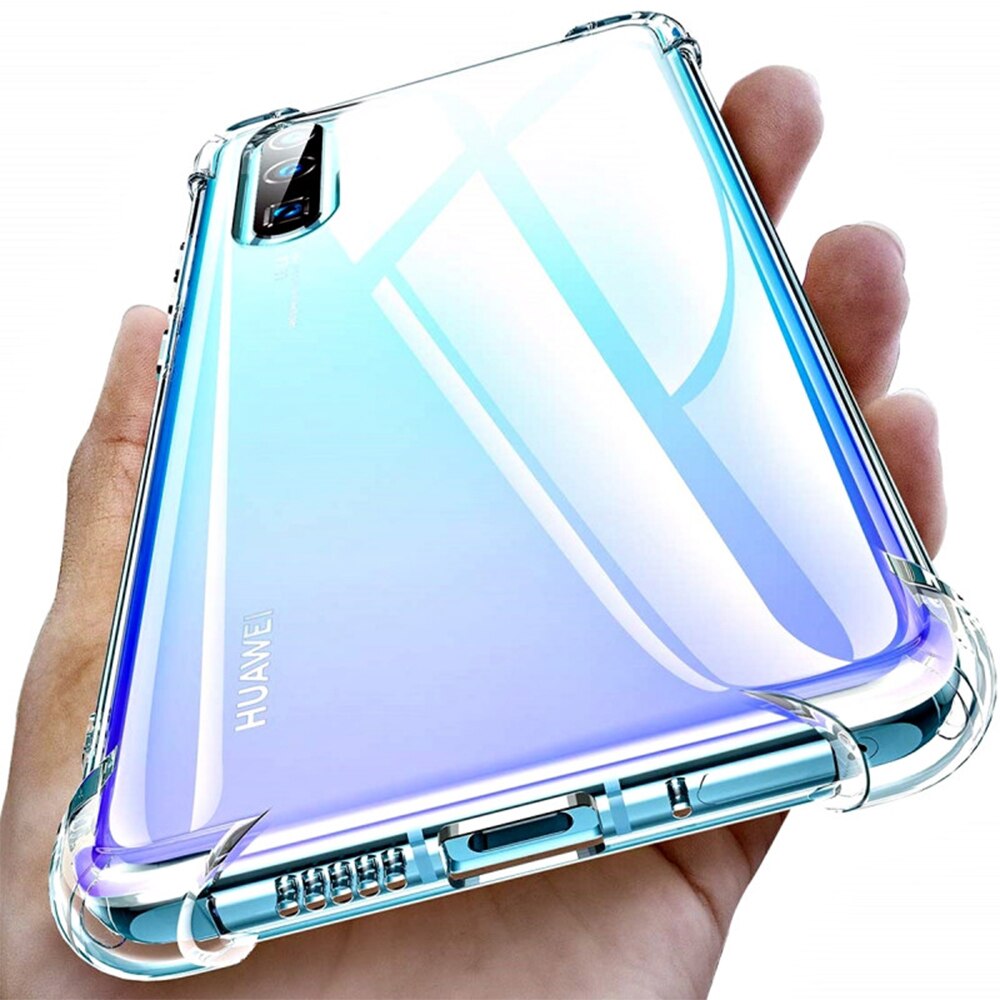 Husa de protectie, Shockproof, Silicon High Tech, Compatibil cu Huawei ...