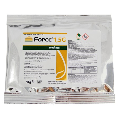 Insecticid Force 1.5 G, 50 g - eMAG.ro