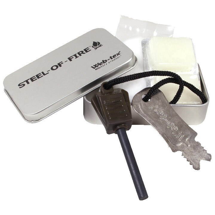 Kit amnar Web-tex, dimensiuni reduse, in cutie metalica argintie, 9 x 6 ...