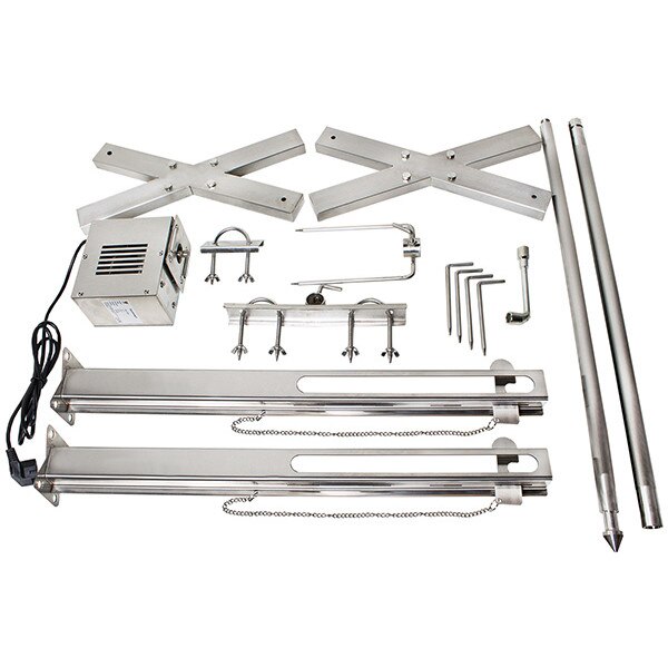 Protap profesional Direca cu rotisor electric din otel inoxidabil - eMAG.ro