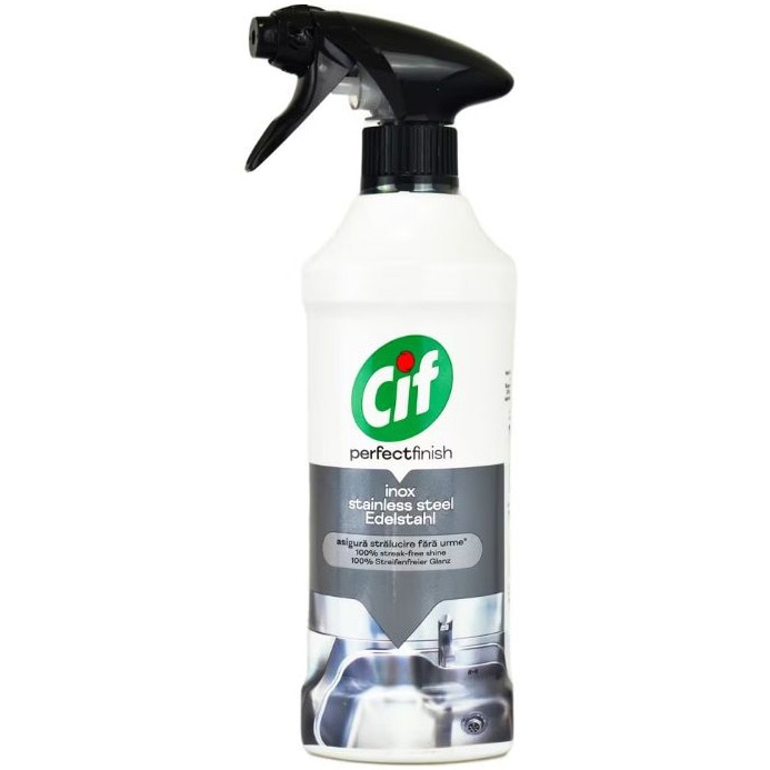 Спрей Cif Perfect Finish Inox, 435 мл - eMAG.bg