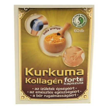 Dr. Chen Kurkuma Kollagén Forte, 60 kapszula - eMAG.hu