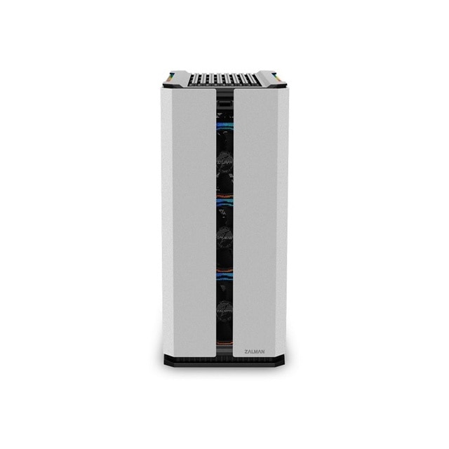Carcasa PC fara sursa, Zalman, X3, Middle Tower, Alb - eMAG.ro