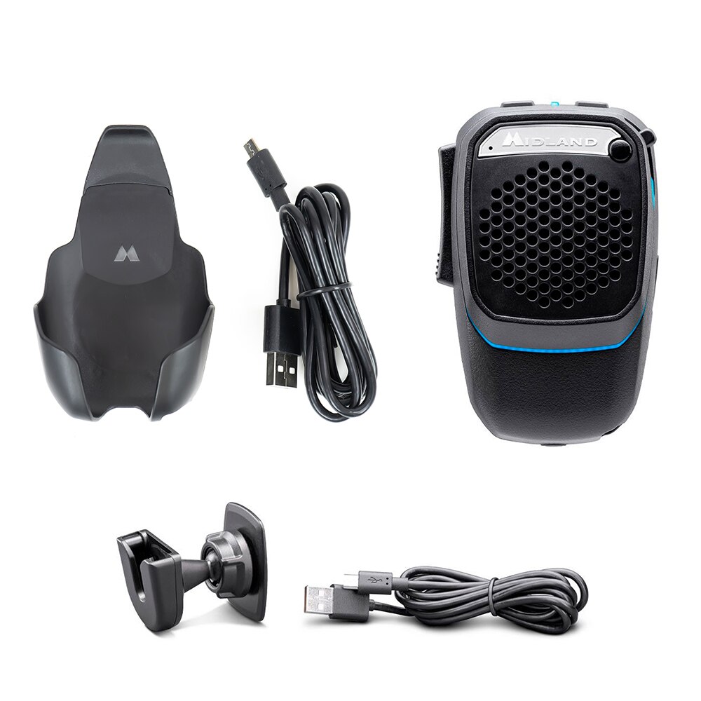 Kit Microfon inteligent Midland Dual Mike Wireless + Suport cu ...