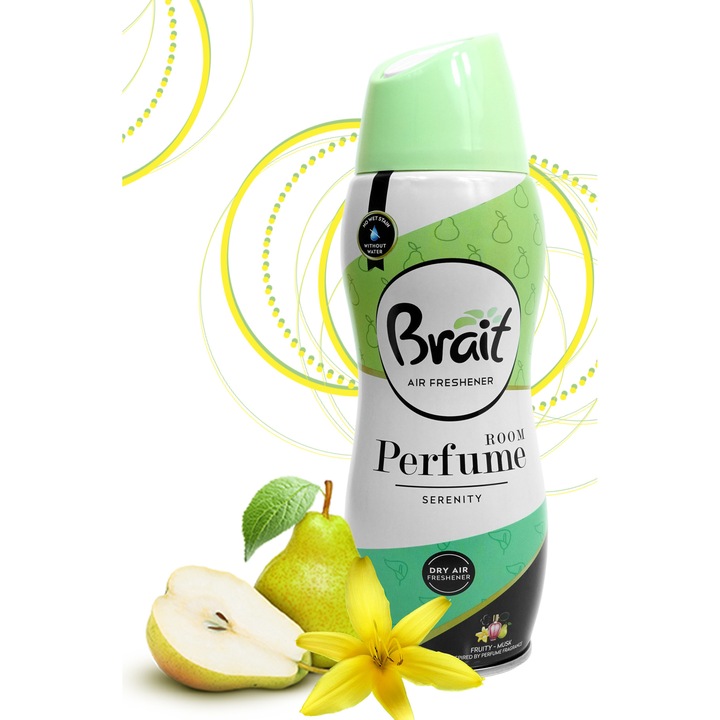 Odorizant Camera Brait Dry Mist Serenity, 300 ml - eMAG.ro