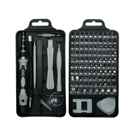Set Trusa de scule pentru Reparatie Telefoane, Surubelnita, Biti si ...