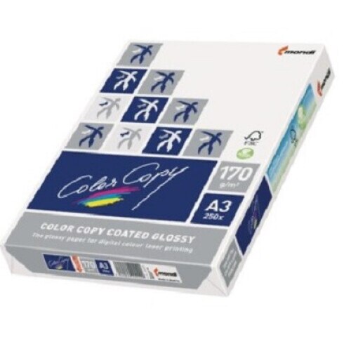 Hartie copiator A4, Color Copy, lucios, 250 coli/top, 170 g - eMAG.ro