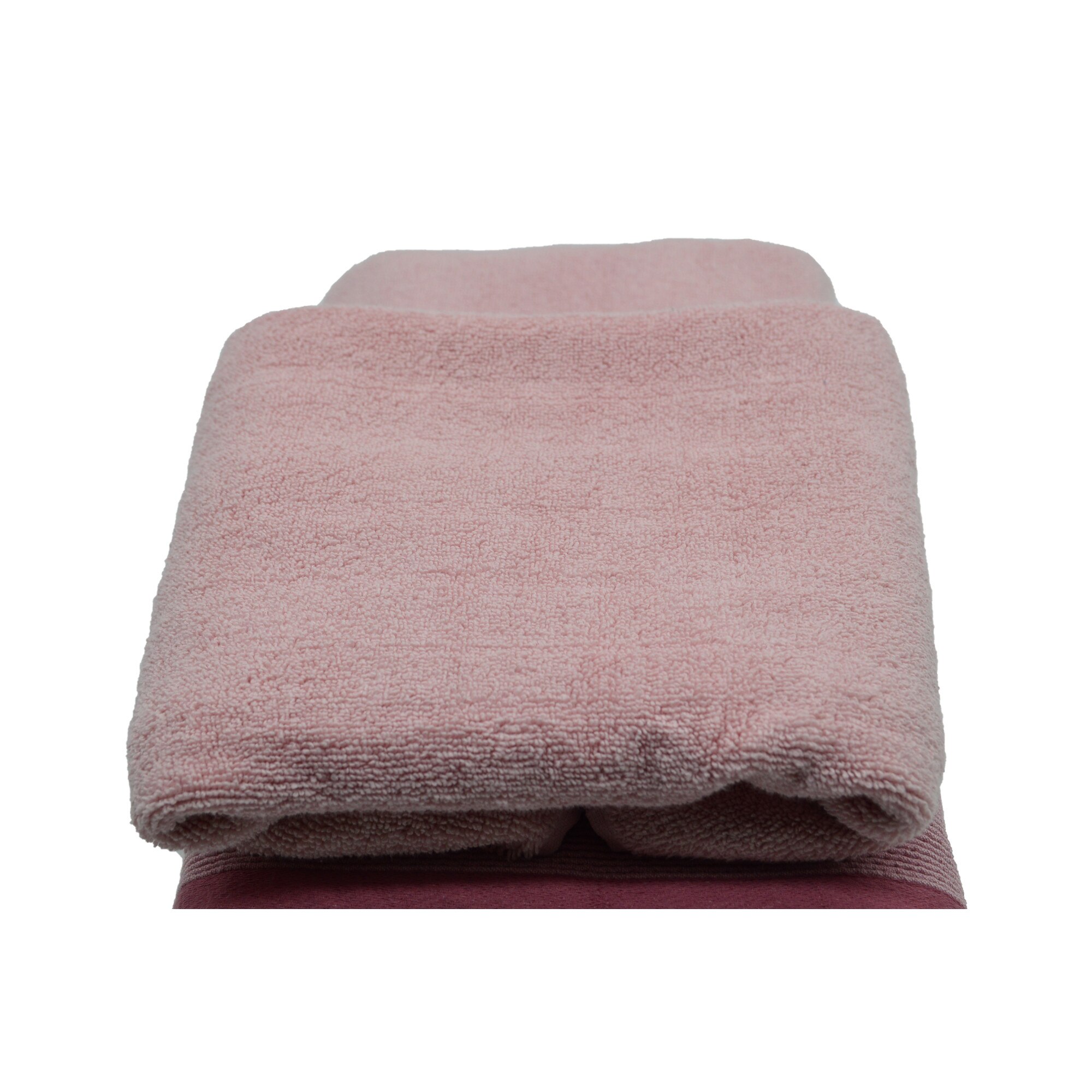 Set 2 prosoape, COZY TOWELS, Microbumbac 100%, Roz Pudra - eMAG.ro