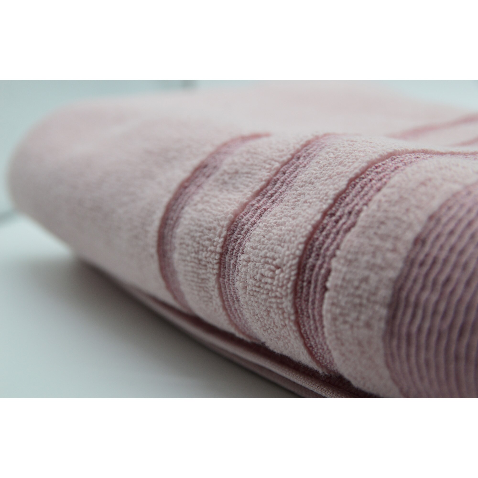 Set 2 prosoape, COZY TOWELS, Microbumbac 100%, Roz Pudra - eMAG.ro