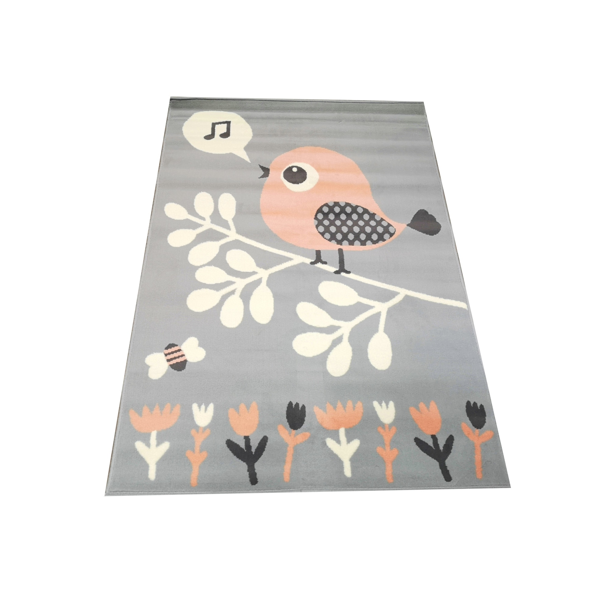 Covor pentru copii Kids, 140 x 200, Pasare - eMAG.ro