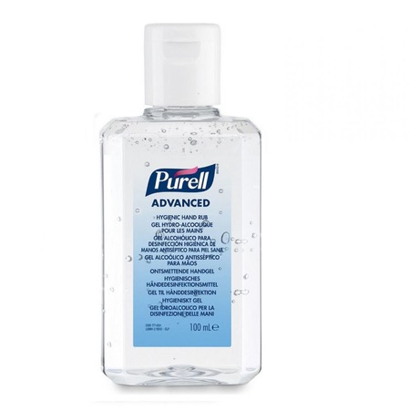 Mini-gel dezinfectant pentru maini Purell, 100 ml - eMAG.ro