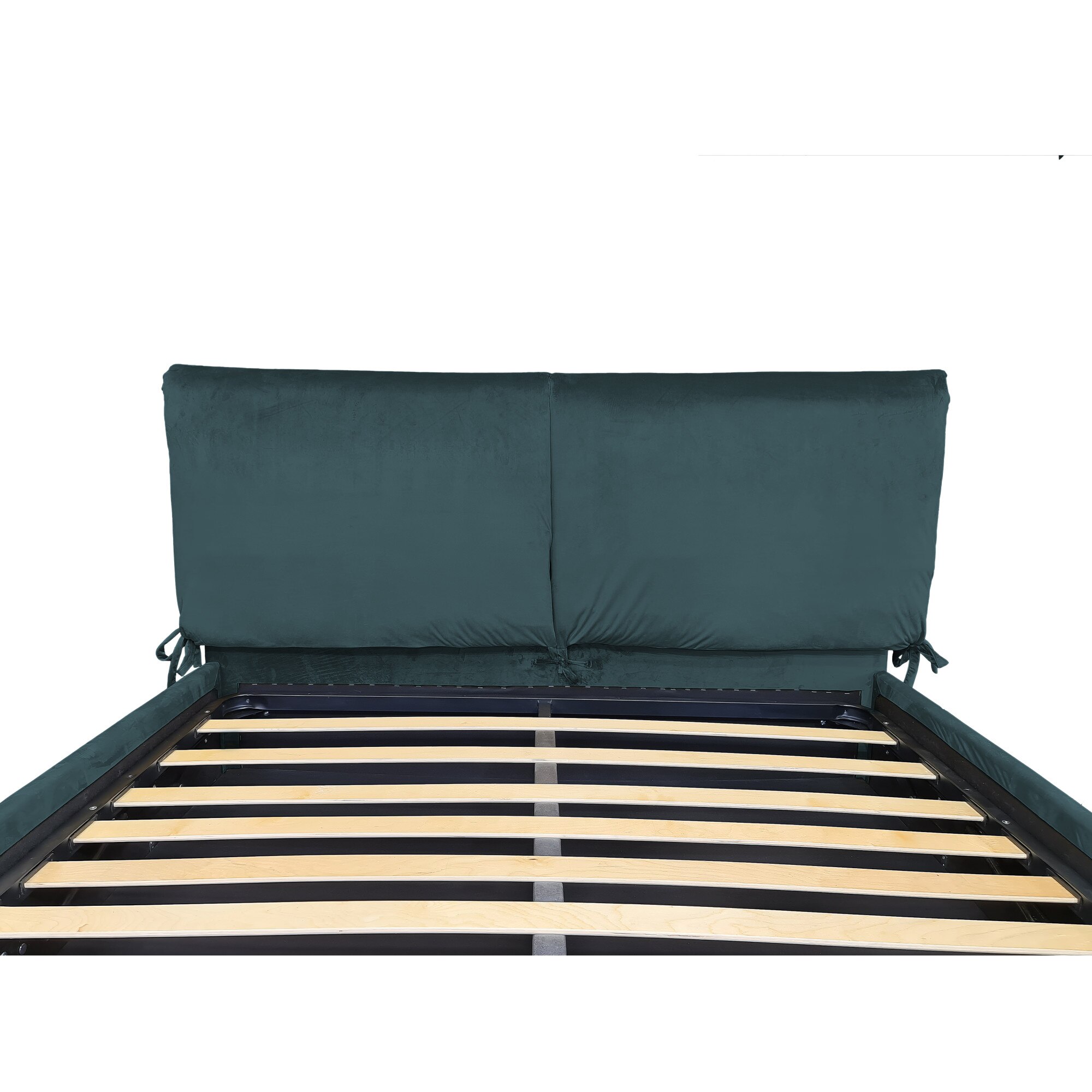 Pat Tapitat pentru Dormitor cu Lada Rabatabil, 90x200 cm, Confort Perna ...