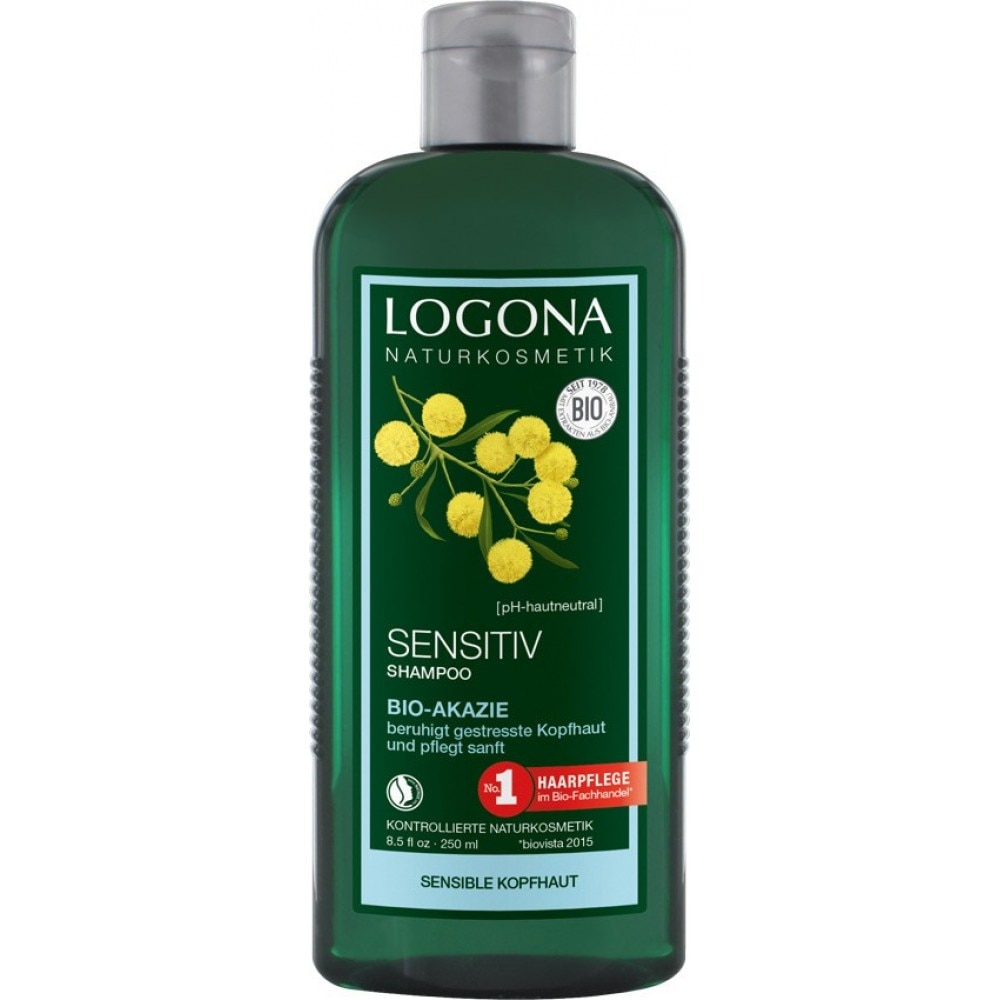 Sampon bio pentru scalp sensibil cu acacia, Logona, 250 ml - eMAG.ro