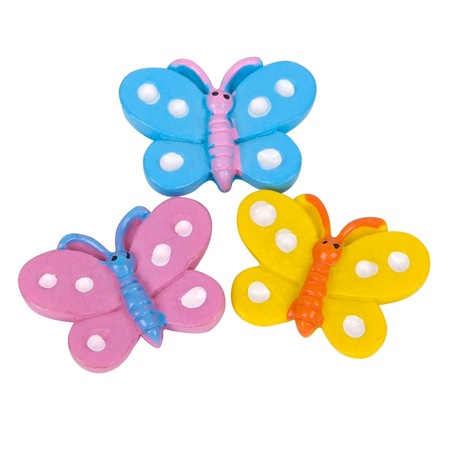 Set 20 stickere cu fluturasi colorati, Maison du Paradis, 2,5 cm - eMAG.ro