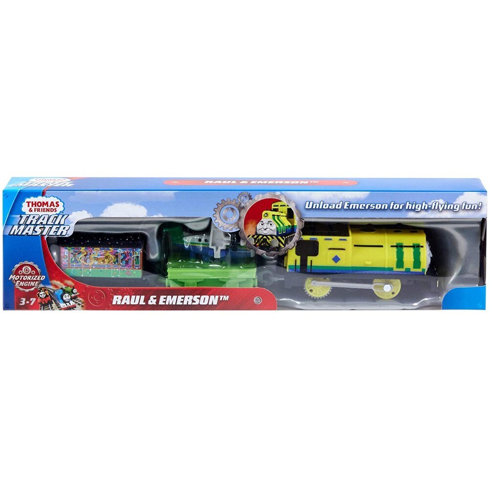 Locomotiva Raul si Emerson, Thomas Trackmaster, Fisher Price, GHK77 ...