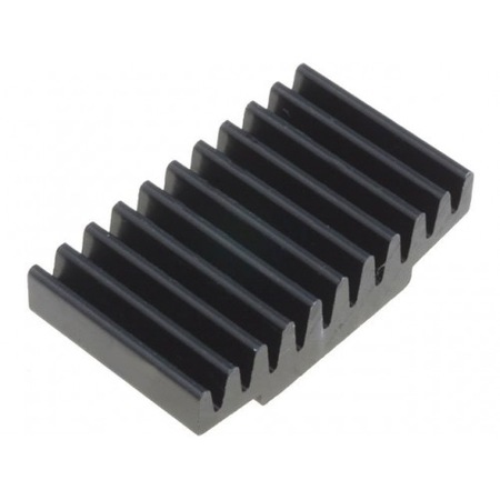 Radiator DIL-IC, PLCC, SMD, 17x30x7,5mm, Fischer Elektronik - 006180 ...