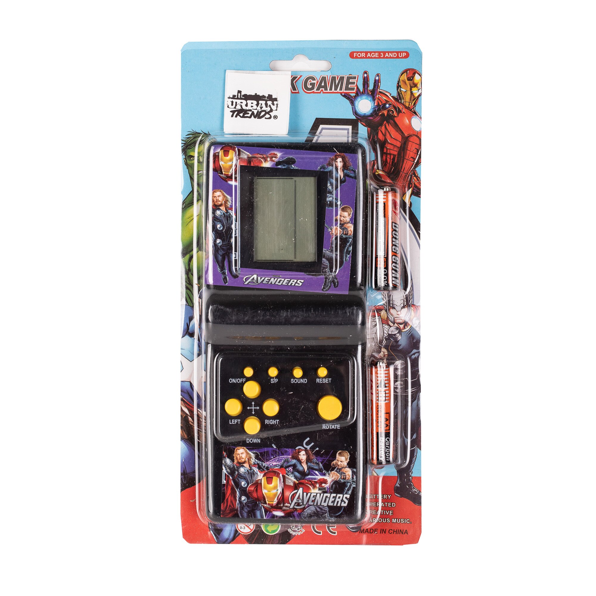 Joc Tetris Clasic cu Diferite Jocuri, baterii incluse, Razbunatorii ...