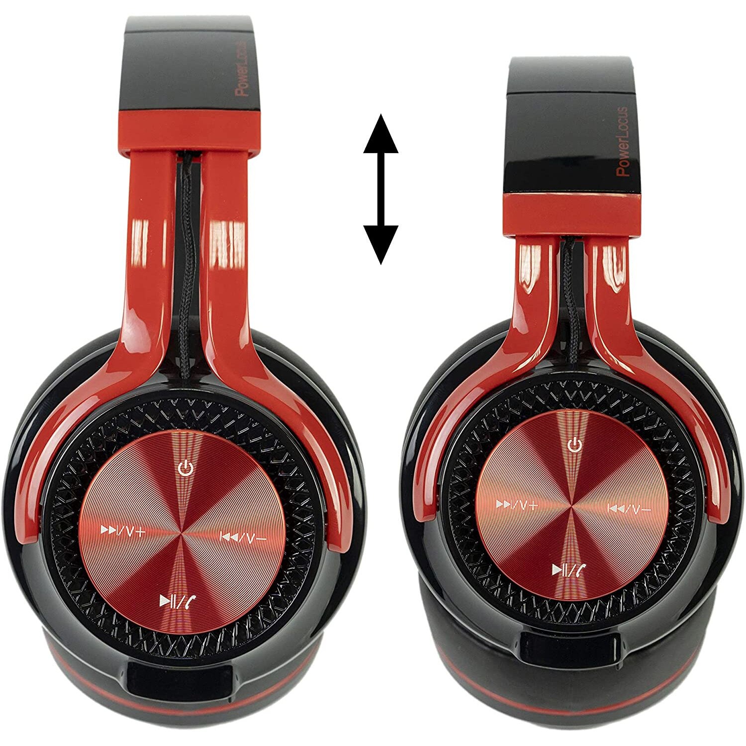 PowerLocus P3 Bluetooth fejhallgató,40 óralejátszási idő, ,vezeték ...