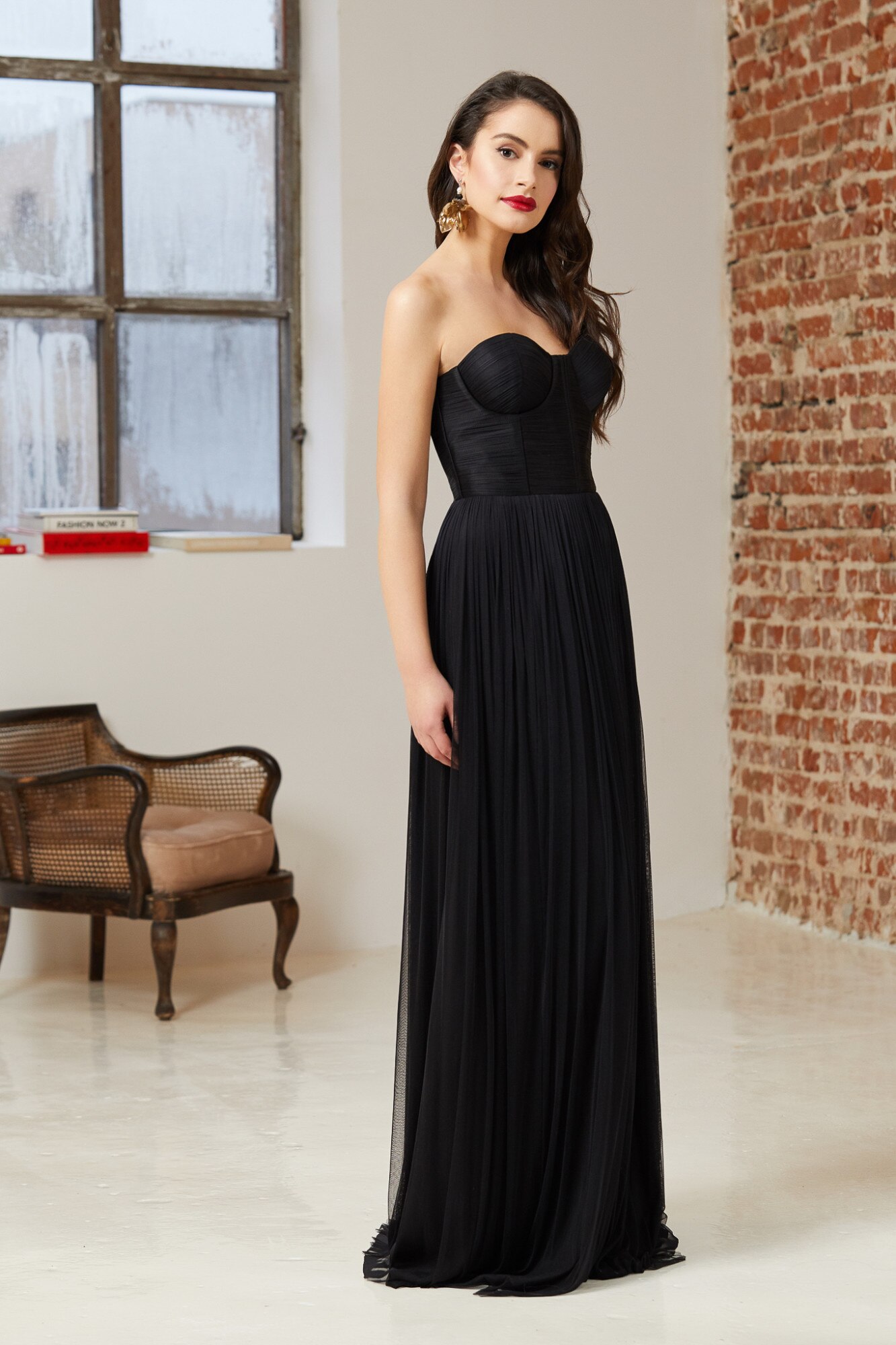 Rochie Odette-INNOCENTI,tull negru,marimea 38EU - eMAG.ro