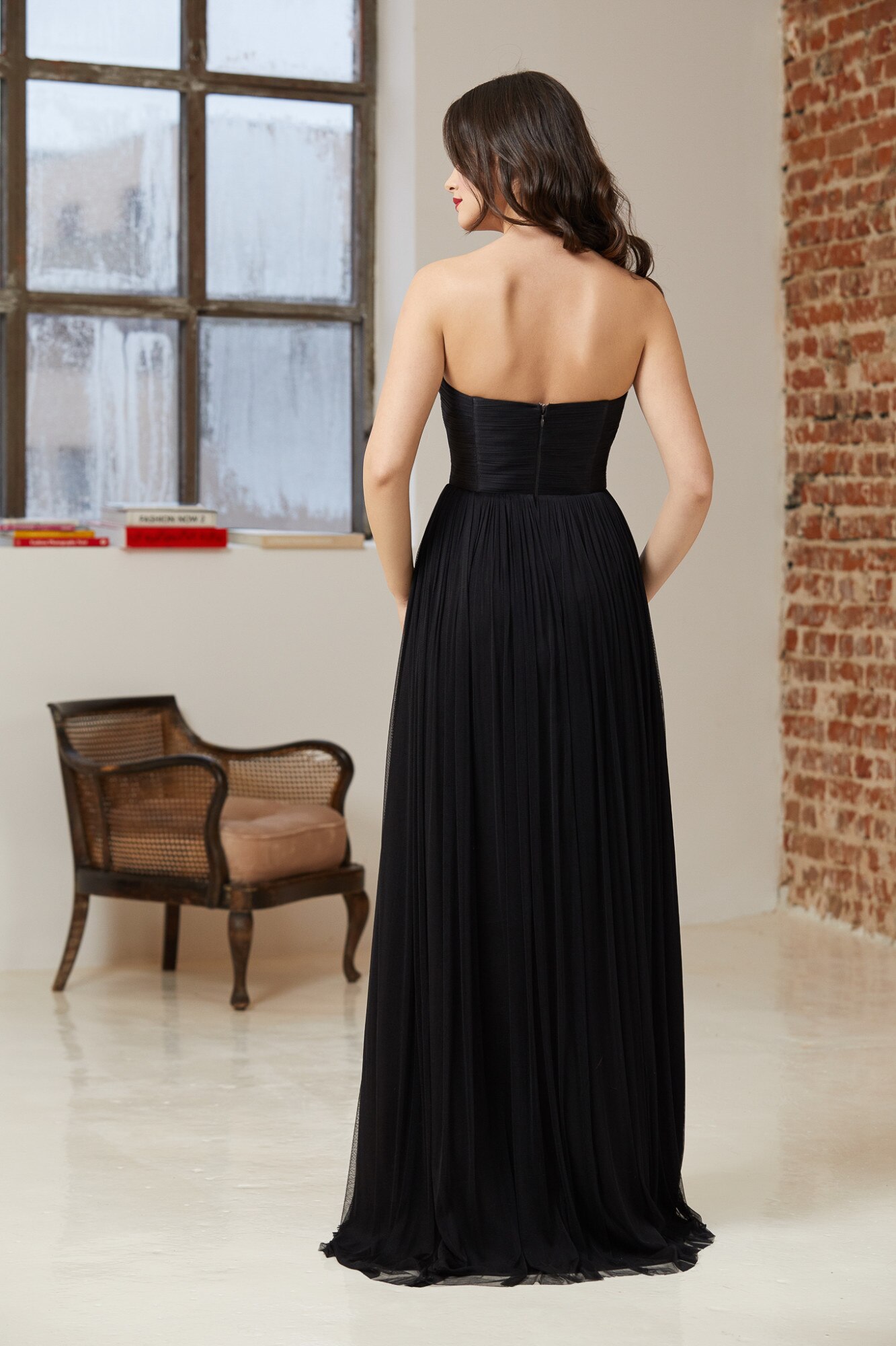 Rochie Odette-INNOCENTI,tull negru,marimea 38EU - eMAG.ro