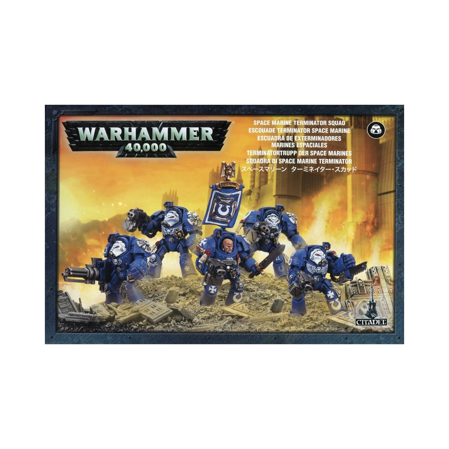Warhammer 40k, Games Workshop, Space Marines Terminator Squad ...