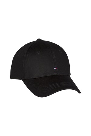 Tommy Hilfiger, Sapca baseball cu broderie logo discreta, Negru/Alb ...