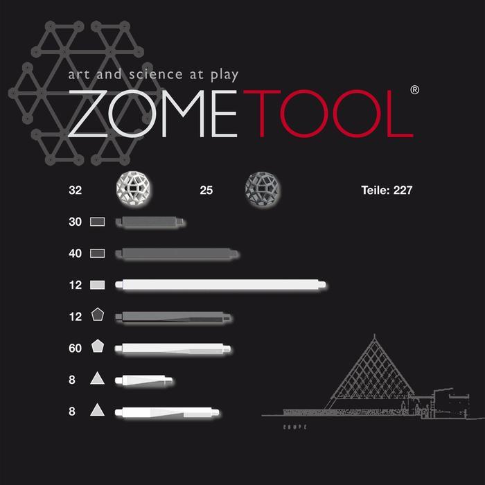Set de constructie Zometool, Design 5, 227 piese - eMAG.ro