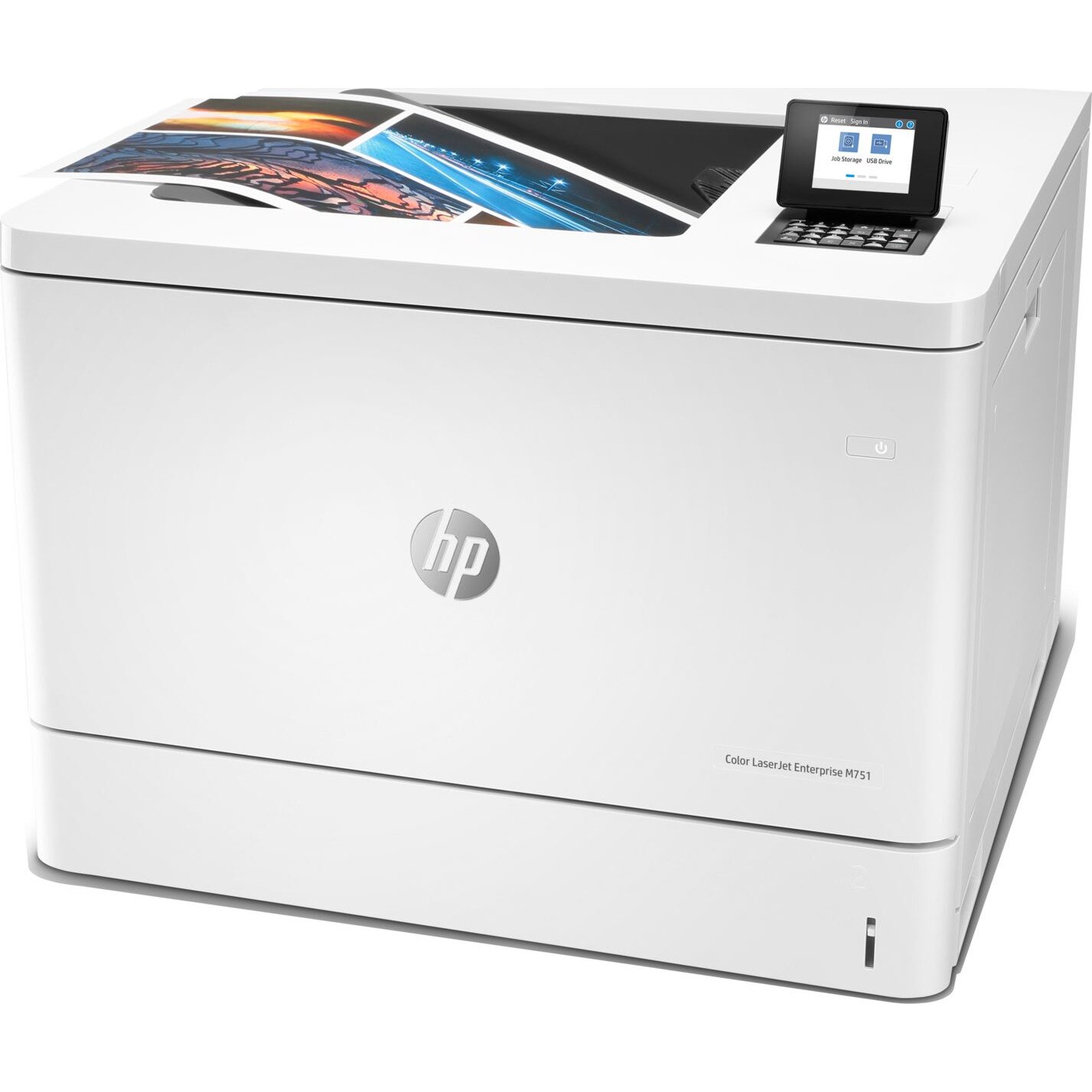 Imprimanta HP Color LaserJet Enterprise M751dn, Laser, Color, Format A4 ...