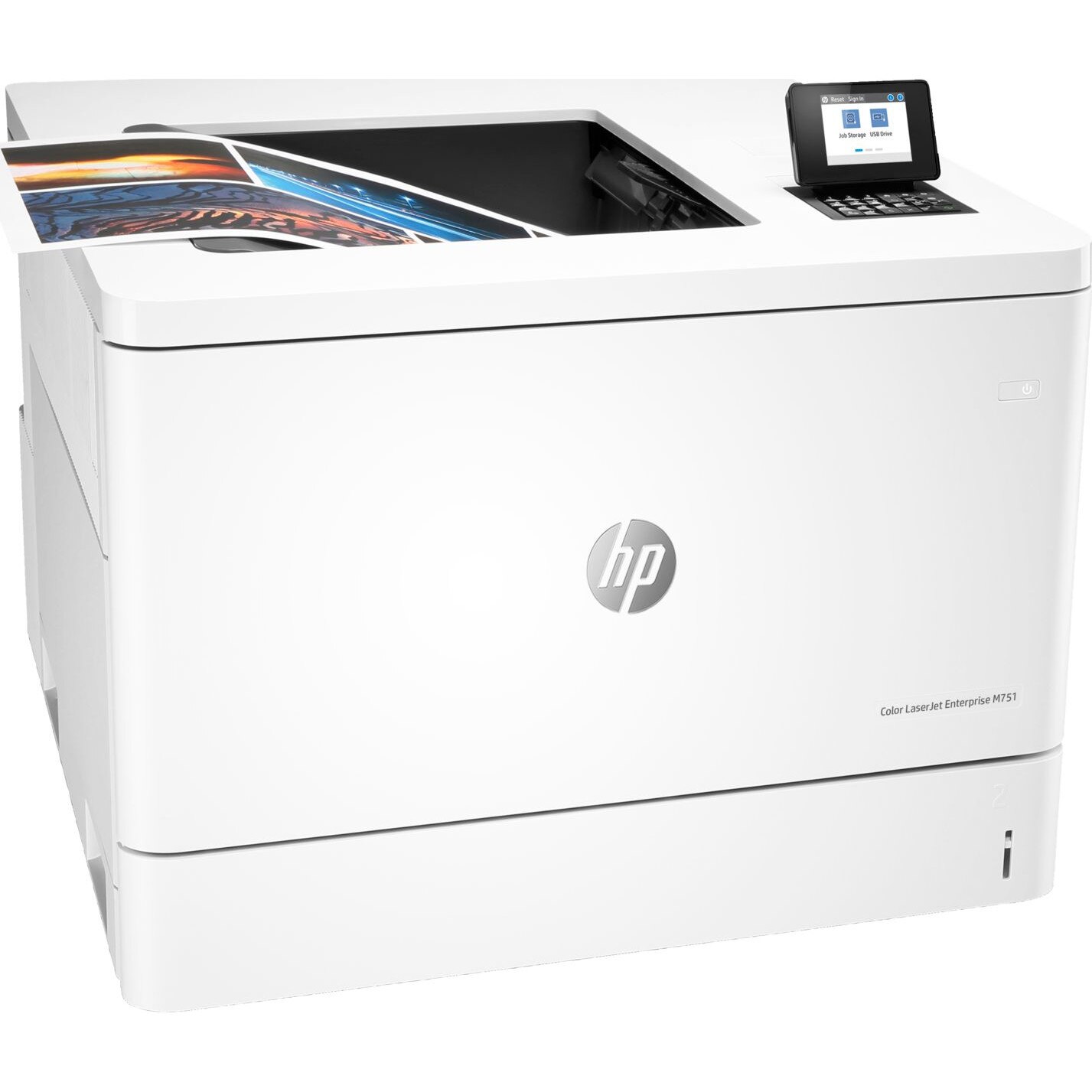 Imprimanta HP Color LaserJet Enterprise M751dn, Laser, Color, Format A4 ...