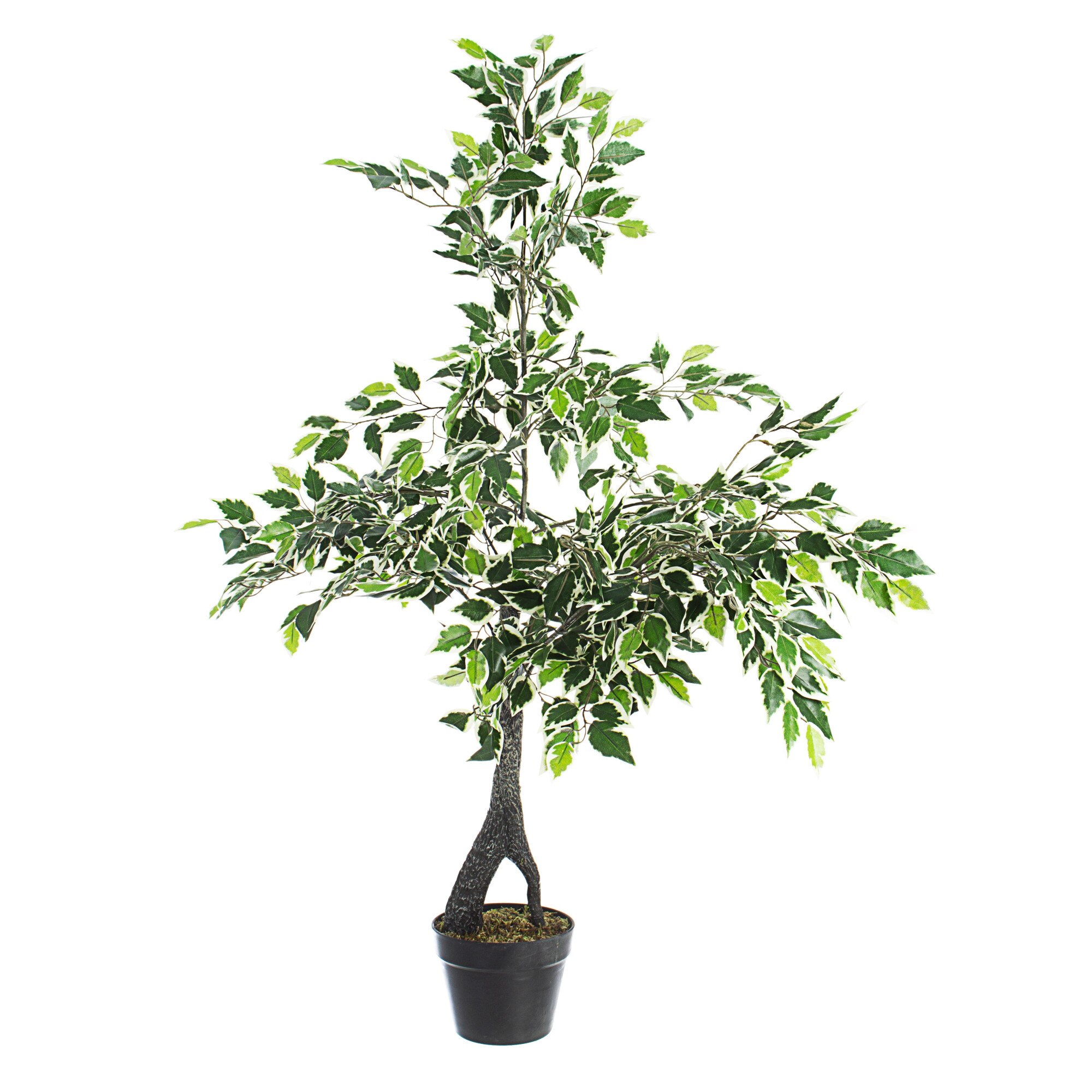 Planta artificiala in ghiveci, Ficus, Inaltime 120cm - eMAG.ro