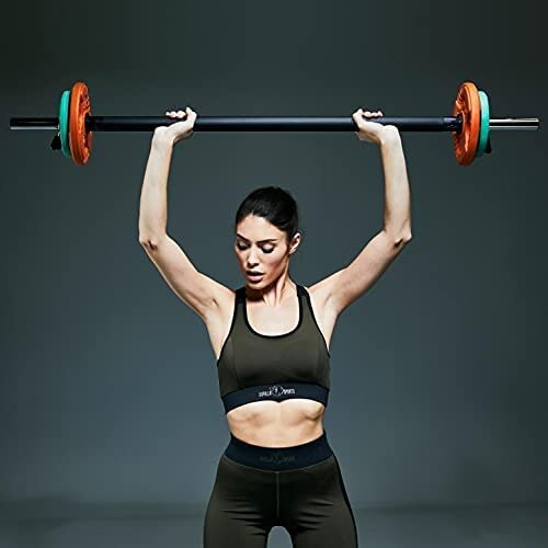 Disc olimpic Kondition, coating cauciuc, 10 kg, Verde - eMAG.ro