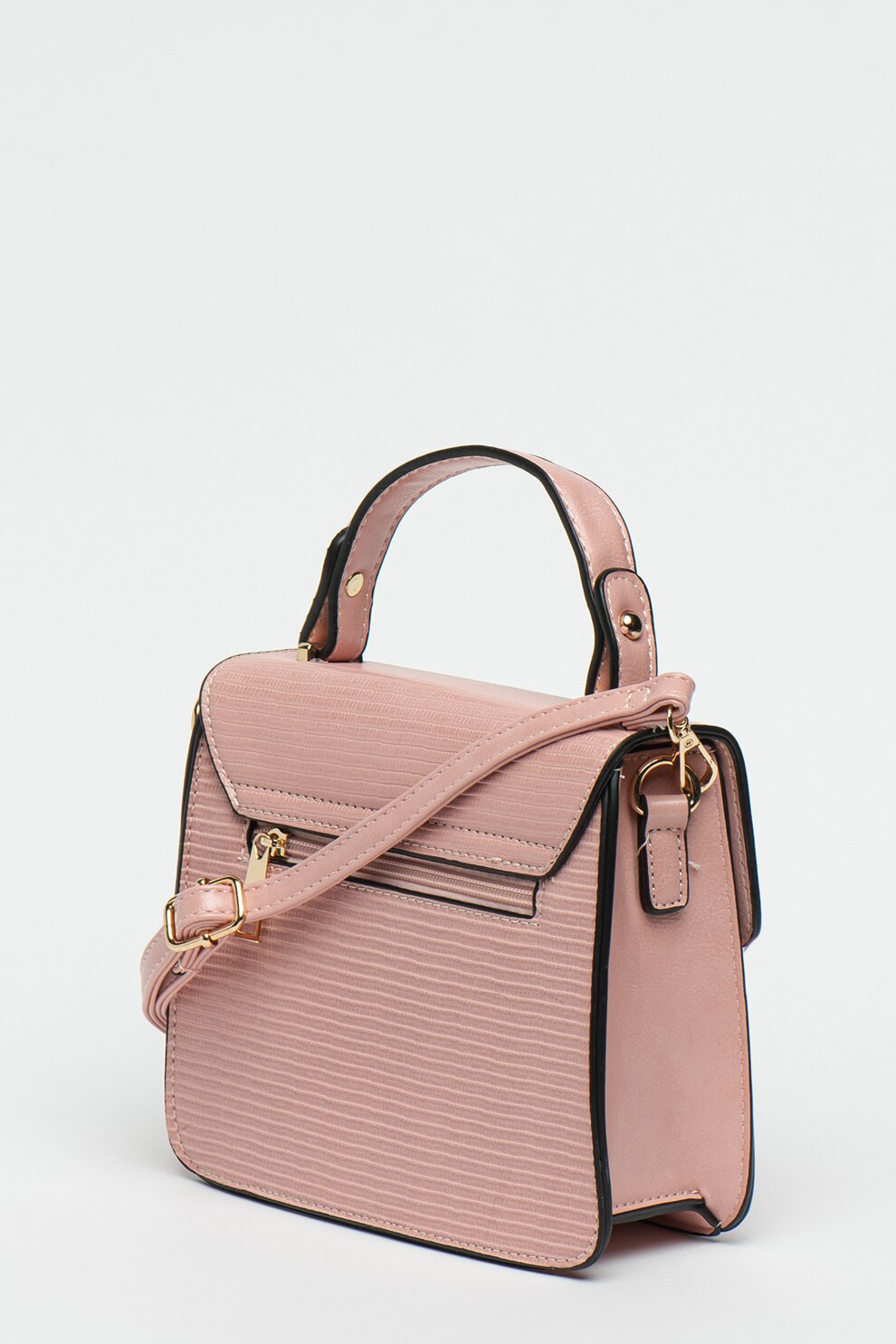 Francesca Rossi, Geanta crossbody din piele ecologica, cu aspect ...