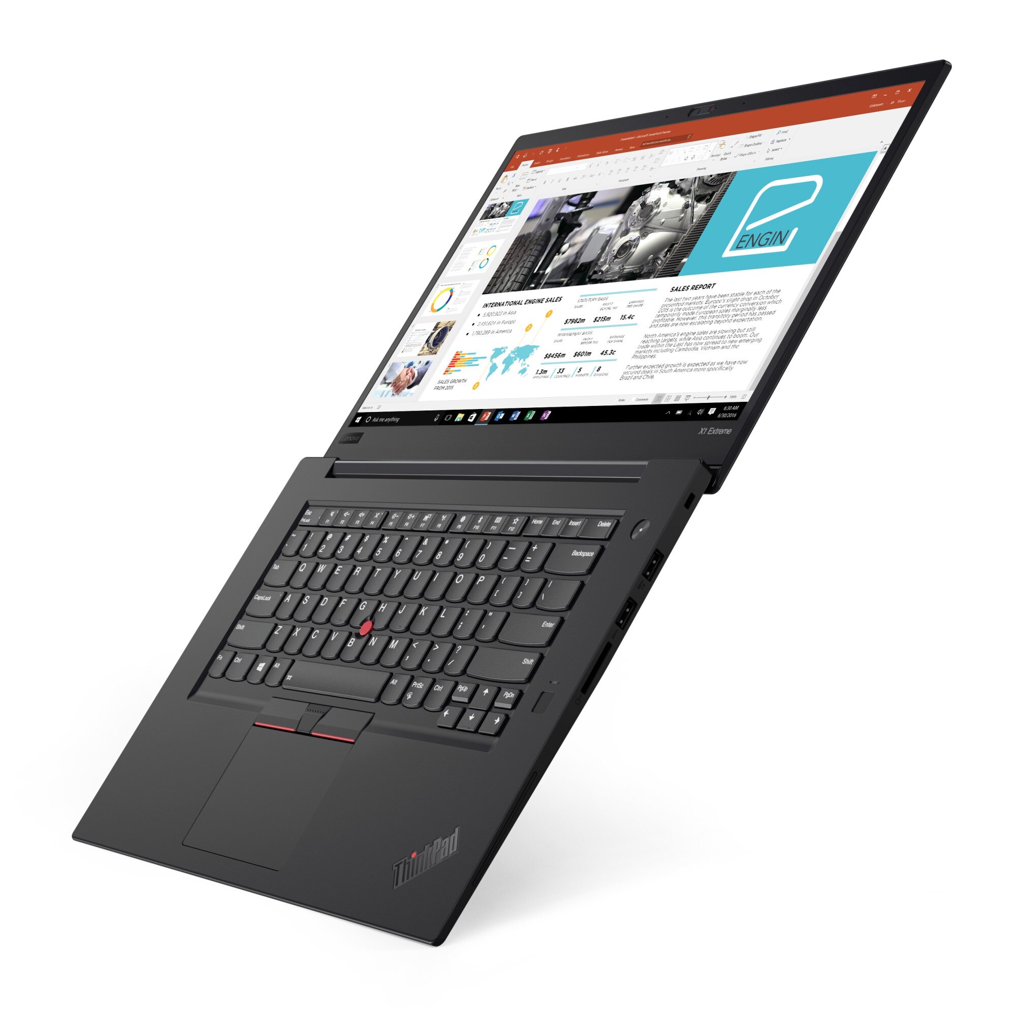 Лаптоп Lenovo ThinkPad X1 Extreme 1st Gen с Intel Core i7-8750H (2.20/4 ...
