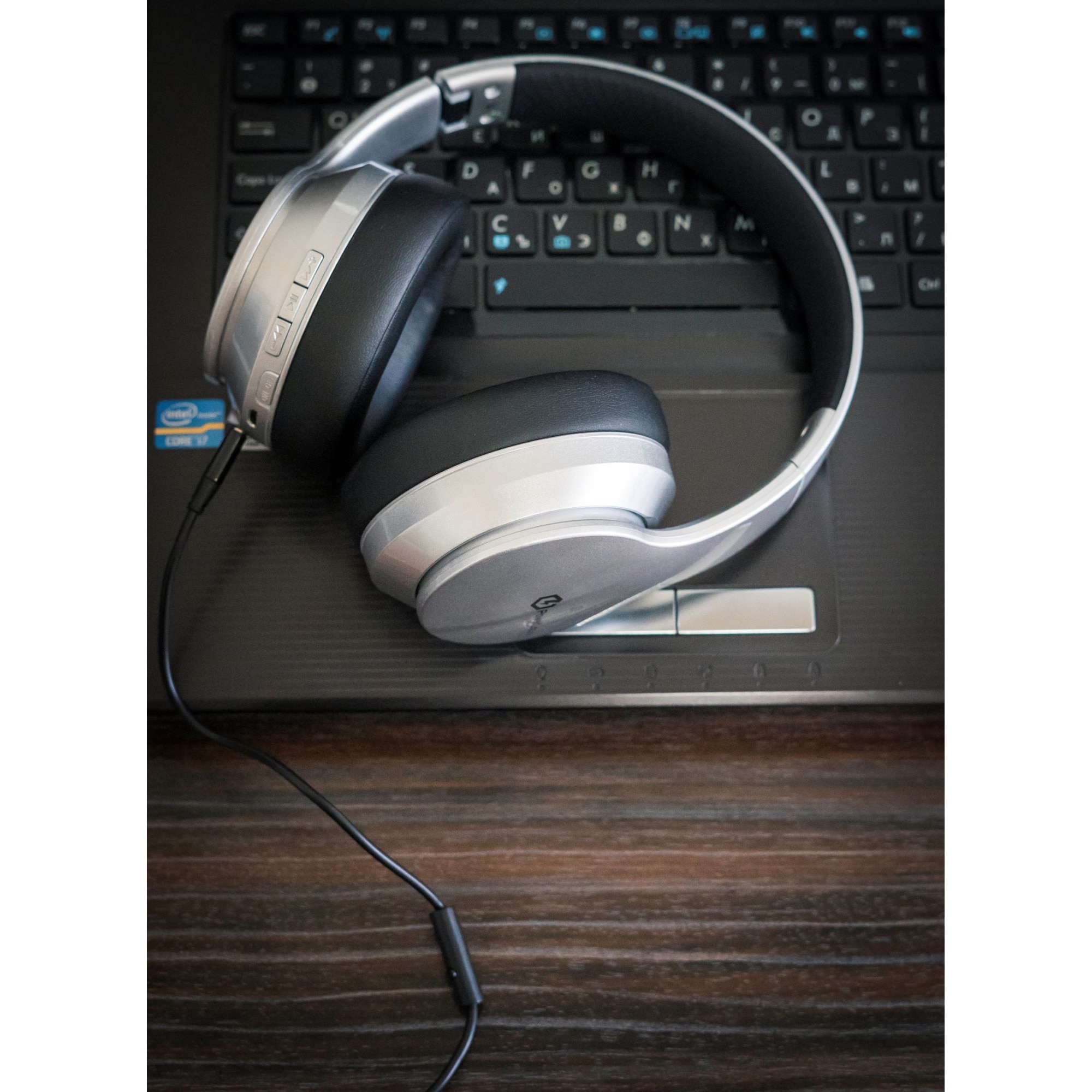 PowerLocus P6 Bluetooth fejhallgató, 20 óralejátszási idő, Bluetooth 5. ...