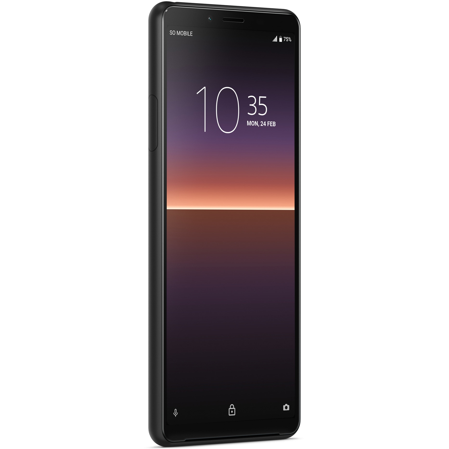 Telefon mobil Sony Xperia 10 II, Dual SIM, 128GB, 4G, Black + Casti ...