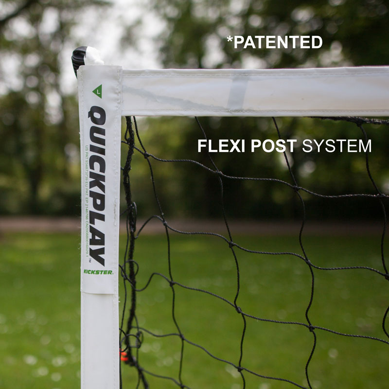Преносима футболна врата Quickplay Kickster, 3.6x1.8m - eMAG.bg