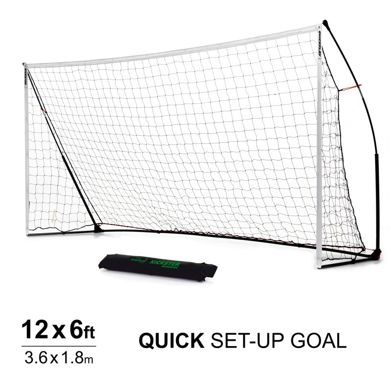 Преносима футболна врата Quickplay Kickster, 3.6x1.8m - eMAG.bg