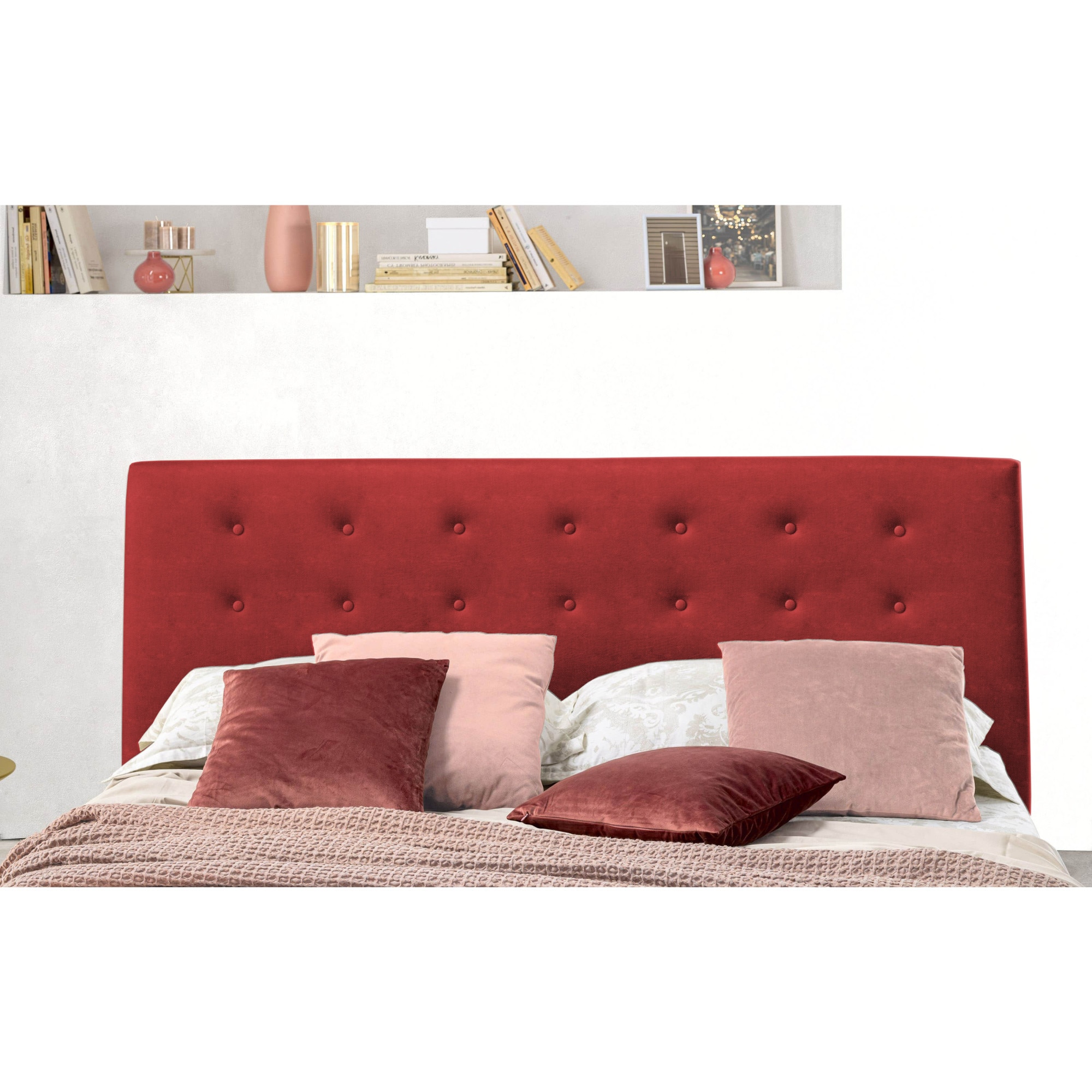 Pat Tapitat cu Somiera, 90x200 cm, Abra PAL, Dolce Dormire, Textil ...