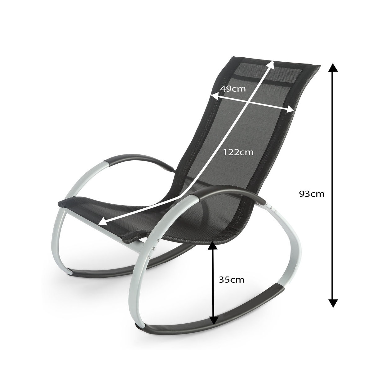 Sezlong, balansoar, confortabil si elegant pentru balcon, terasa si ...