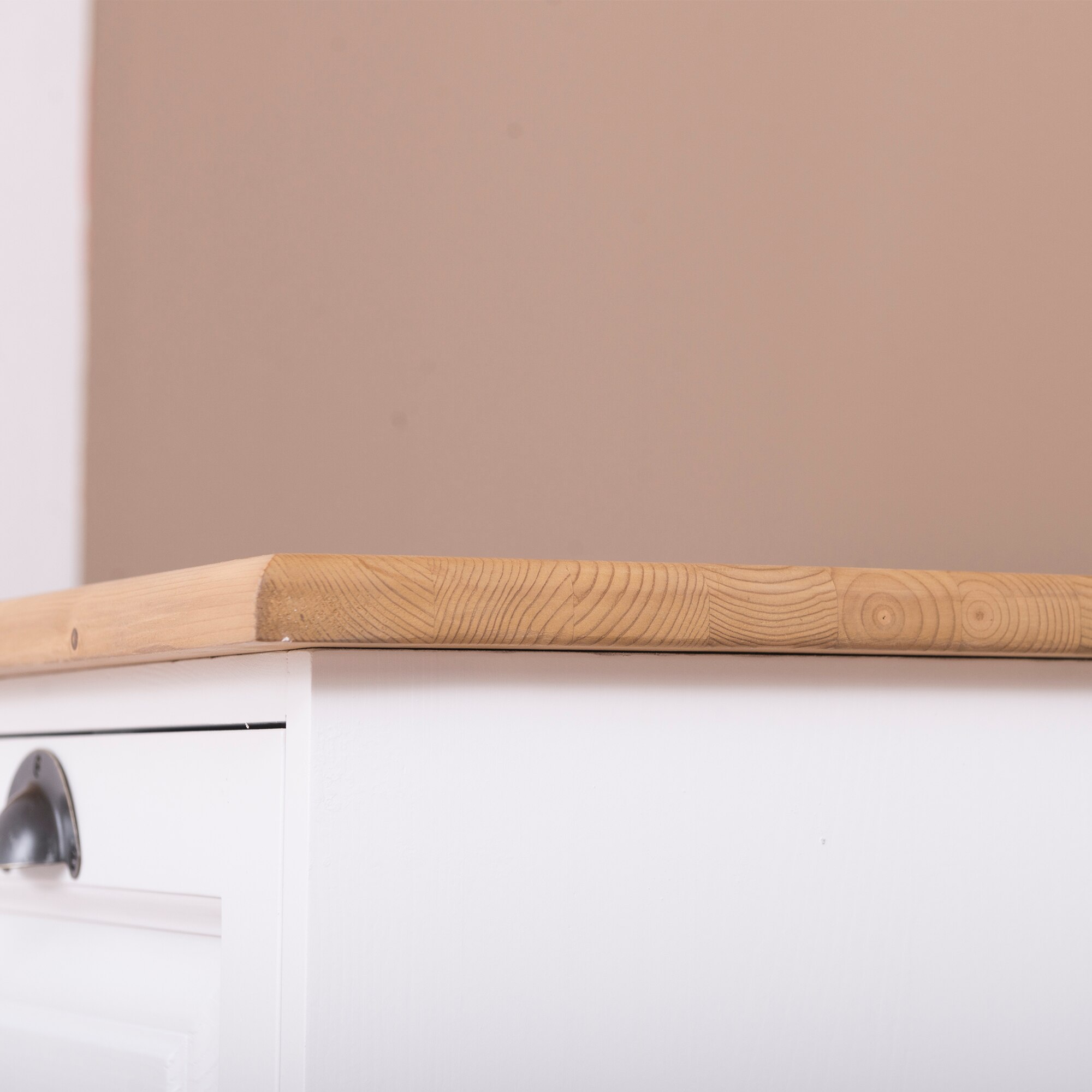 Comoda Szel-mob ingusta cu 4 usi rabatabile, culoare top natural ...