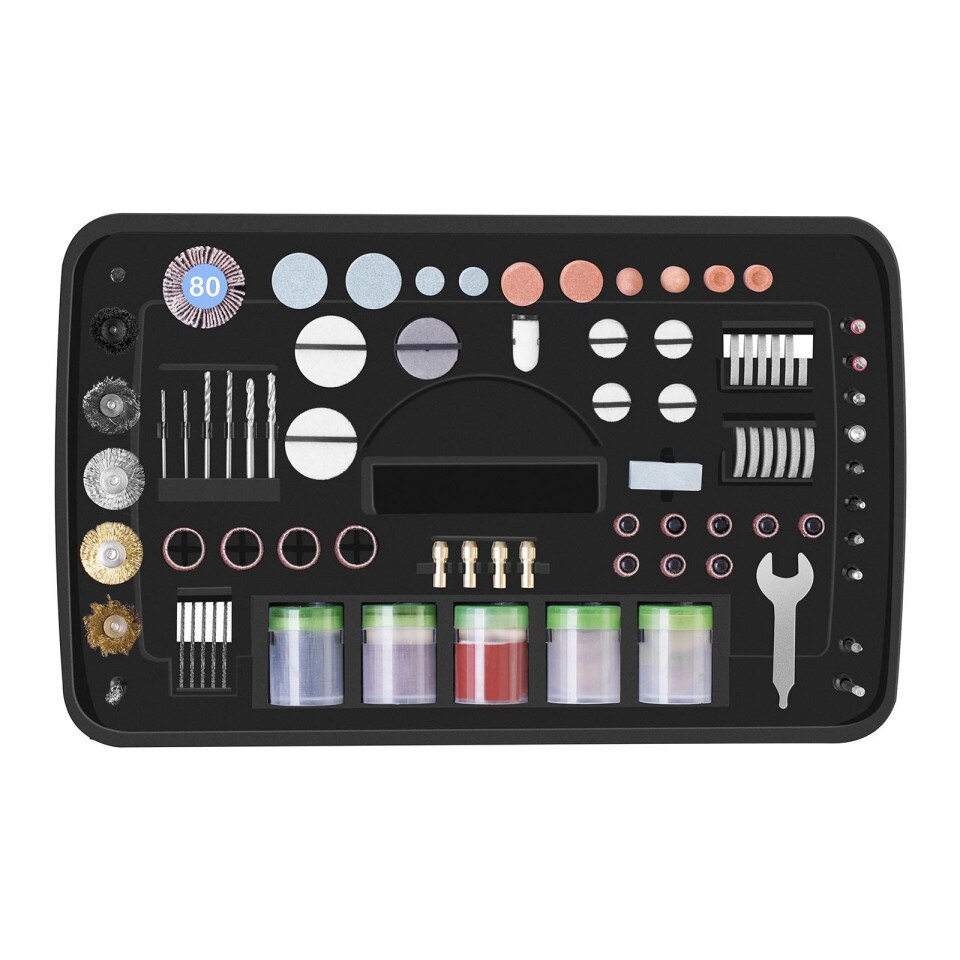 Mini freza electrica 135W 220V 206 piese MULTI-GRIN135.3 MSW 10060242 ...