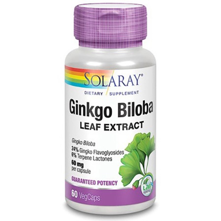 Ginko Biloba 60mg, Secom, 60 capsule - eMAG.ro