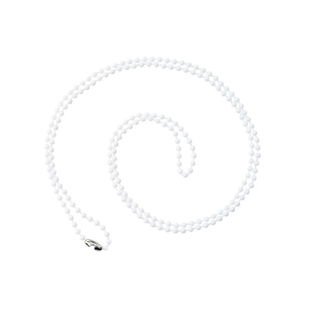 Set 25 buc lantisor plastic alb pentru ecuson - eMAG.ro