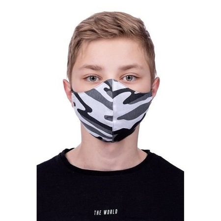 Masca Antipraf cu Membrana pentru Copii 8-12 Ani - iberry Face Mask ...